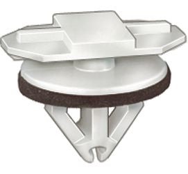 Liftgate Spoiler Molding Clip with Sealer Nylon – Kent Automotive