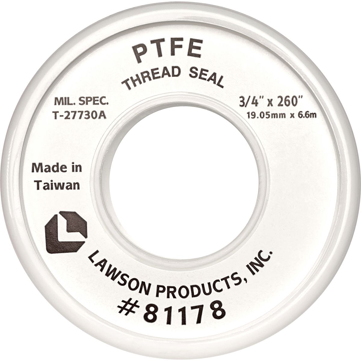 PTFE Pipe Thread Seal White 3/4 x 260" – Kent Automotive