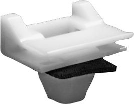Body Side Molding Clip with Sealer Nylon White – Kent Automotive