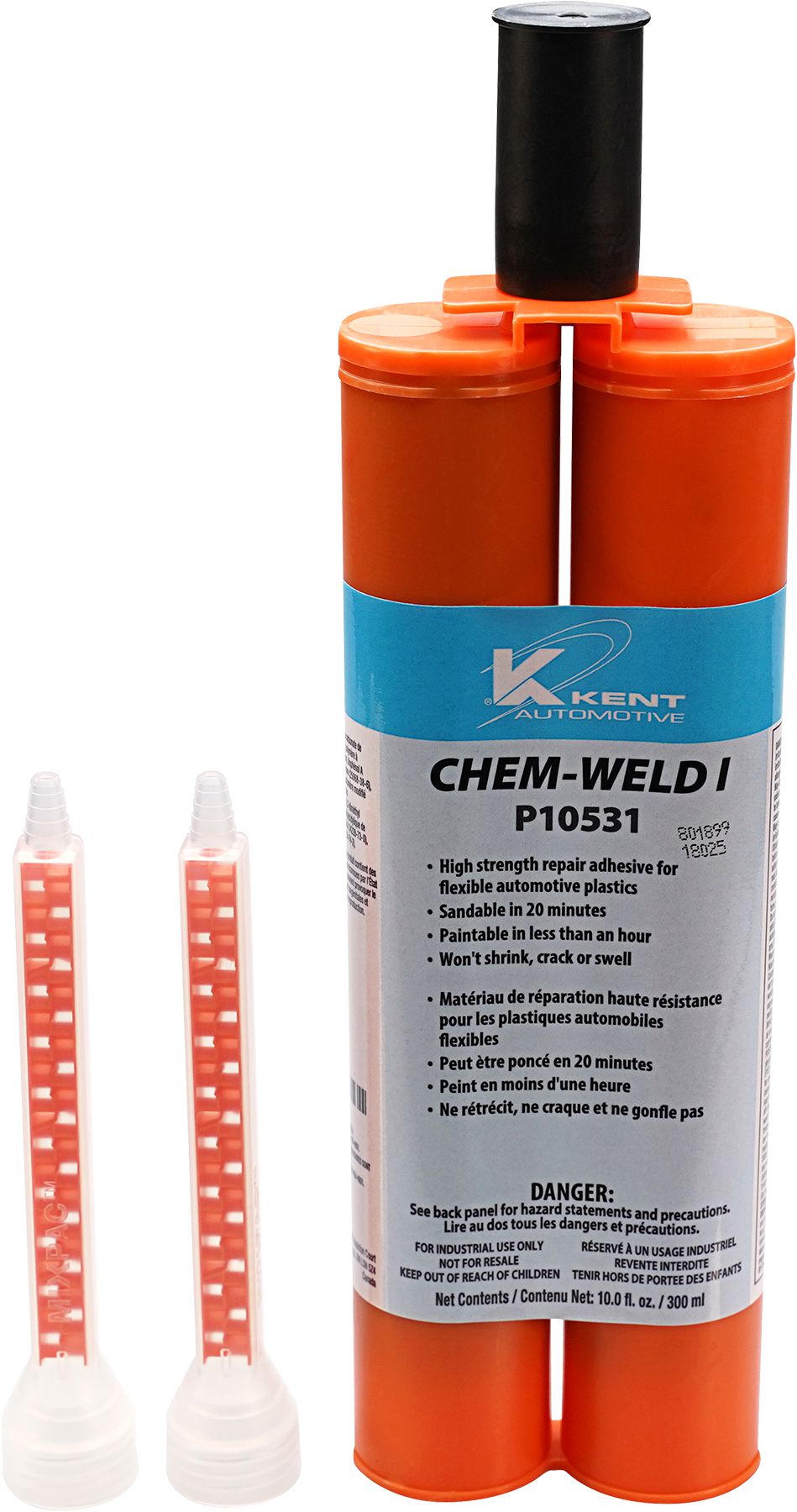 Chem-Weld I Plastic Repair Adhesive Black 10fl.oz – Kent Automotive
