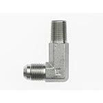 Hydraulic Adapters, 90° Elbow, Male JIC X Male NPTF – Kent Automotive