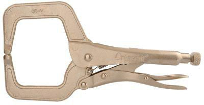 11" Locking C-Clamp Withregular Tips Carded – Kent Automotive